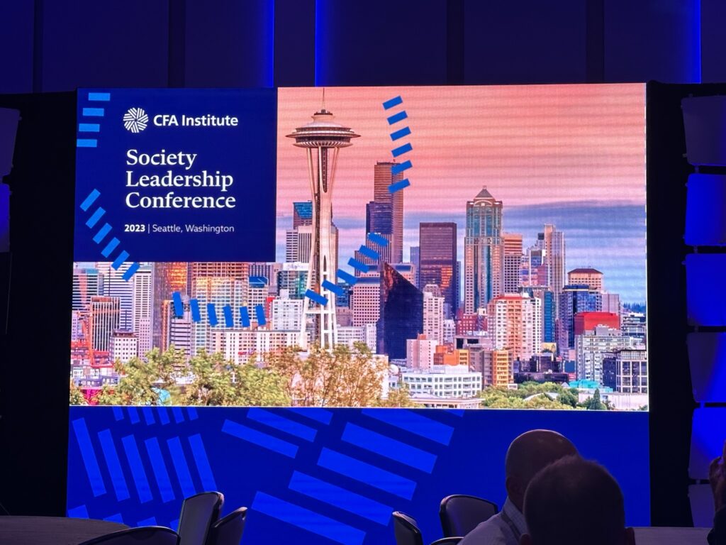 2023 CFA Institute Society Leadership Conference – JARED LUEGERS, CFA